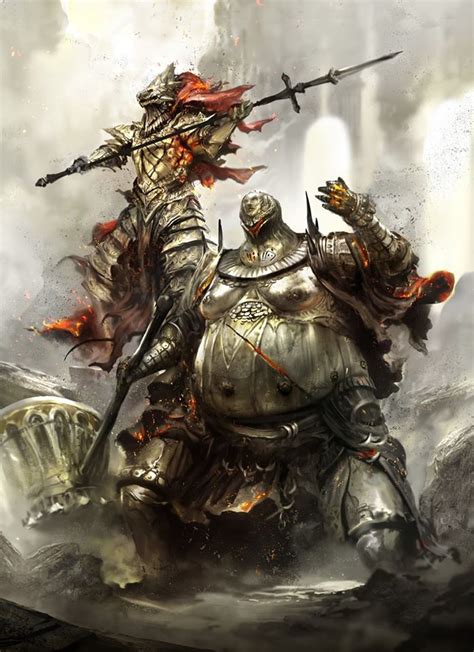 Ornstein And Smough Dark Souls Dark Souls Art Dark Souls Artwork