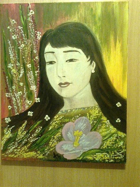 Девушка перед зеркалом Изобразительное искусство Масло акрил