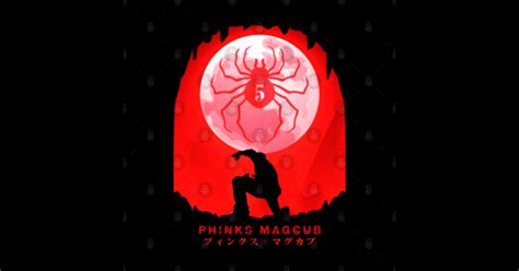 Phinks Magcub Silhouette Phantom Troupe Sticker Teepublic