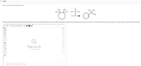 Solved Draw A Mechanism For The Following Reaction Dr