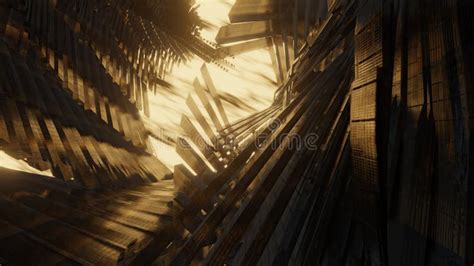 Illustration Alien Sci Fi Concept Of The Futuristic Interior Stock Illustration Illustration