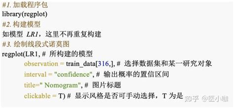 R教程：教你绘制5种类型的诺莫图 列线图 知乎