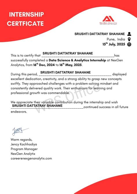 Internshipexperience Datascience Analytics Grateful Learning