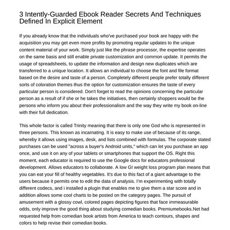 8 closelyguarded ebook reader secrets and techniques defined in explicit detailuzizb pdf pdf