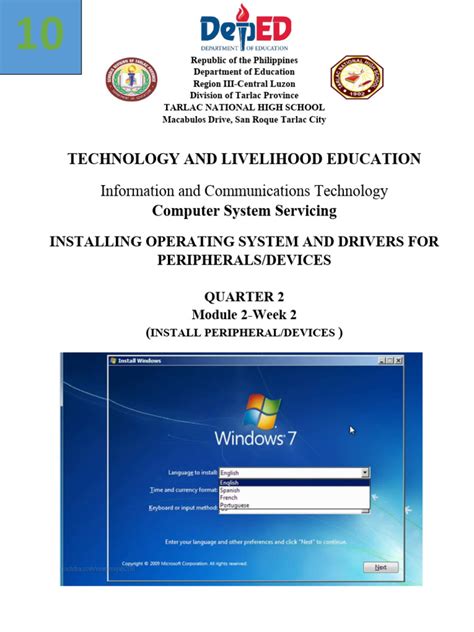 Css 10 Quarter 2 Module 2 Pdf Printer Computing Installation