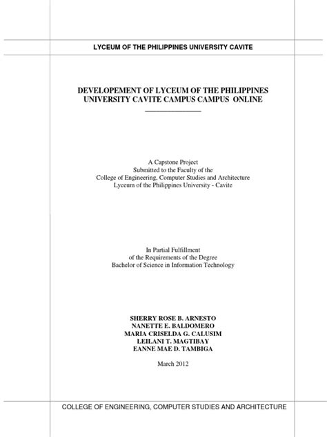 Capstone Thesis Template Pdf Thesis Massachusetts Institute Of