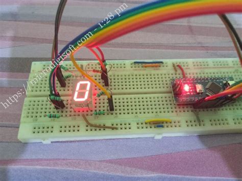 Interfacing Segment Display With Arduino Nano
