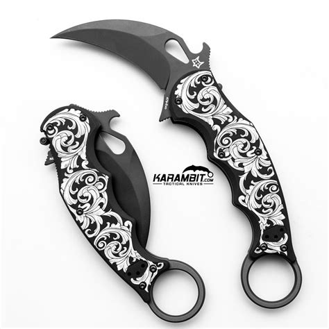 Fox Evo Karambit Handle Set Acanthus Leaves