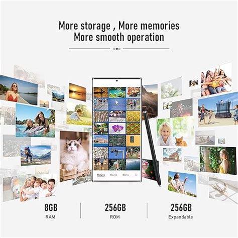 Sefwon Téléphone Portable Débloqué I24 Ultra 5g Android 13 Avec Stylet