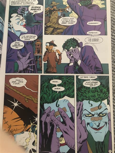 Knightfall So Does This Mean Joker Is Immune To Scare Toxin R Batman