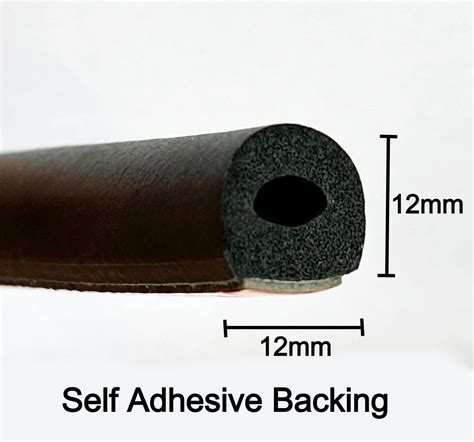 Small Self Adhesive D Shape Sponge Edge Trims