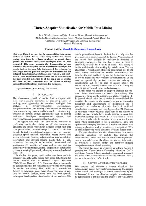 [pdf] clutter adaptive visualization for mobile data mining