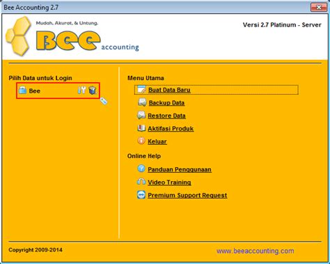 Cara Install Beeaccounting 27 Di Windows