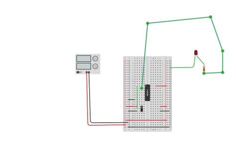 circuit design inverter tinkercad