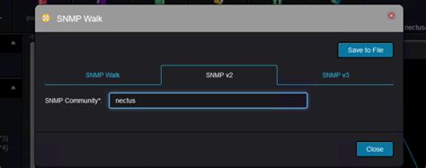 Snmp Walk Version2 Tab Network Monitoring Tools