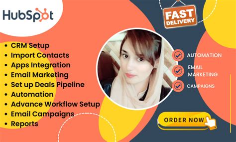 Setup Hubspot Crm Custom Integrations And Sales Automation By Hadiqaawan Fiverr