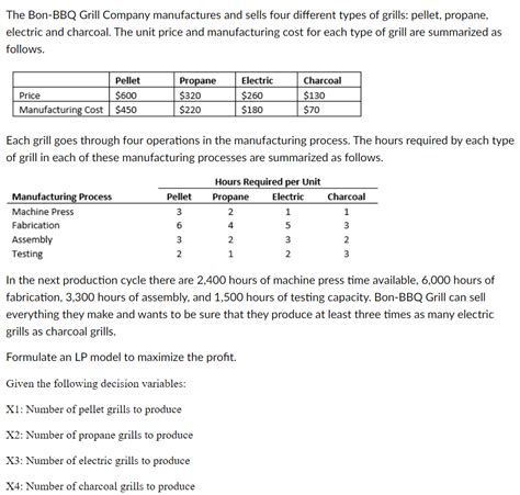 Solved Which Of The Following Represents The Product Mix