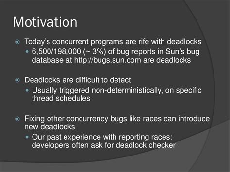 Ppt An Effective Dynamic Analysis For Detecting Generalized Deadlocks