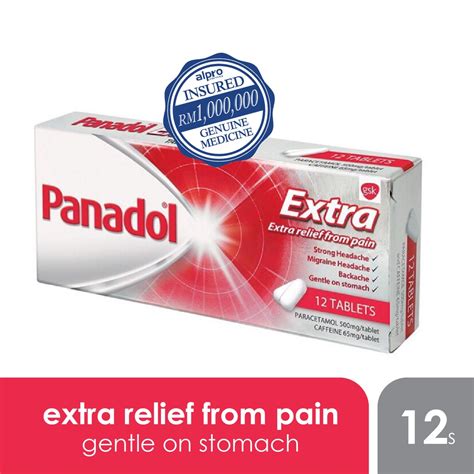 Panadol Extra 12s Shopee Malaysia