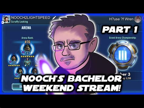 Swgoh Live Roster Reviews Mods And Moar Bachelor Weekend Part 1