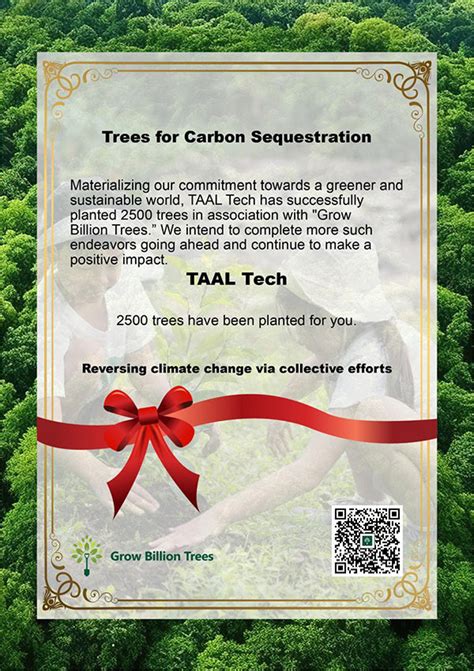 Blending Technology With Nature Taal Techs Agroforestry For A Sustainable Tomorrow Grow