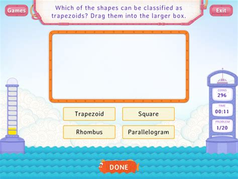 Classify Two Dimensional Figures Practice With Fun Math Worksheet