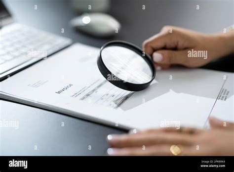 Auditor Doing Financial Audit And Tax Fraud Inspection Stock Photo Alamy