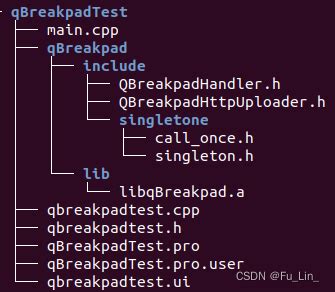 Qt Linux中使用qBreakpad的应用 AlexSun 博客园