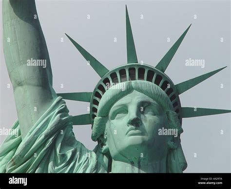 Statue Of Liberty Head Profile