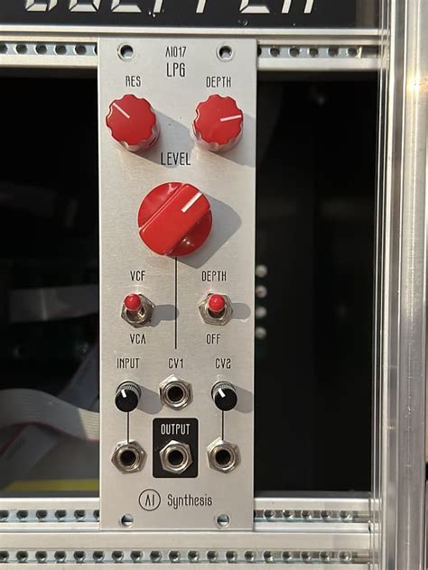 Ai Synthesis 017 Low Pass Gate 2015 Silver Reverb