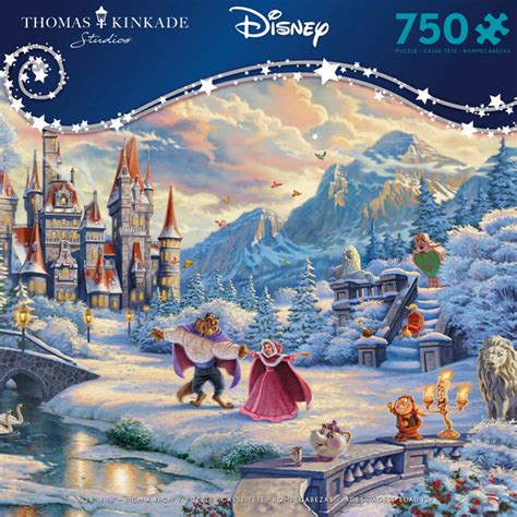 Thomas Kinkade Disney Beauty And The Beast