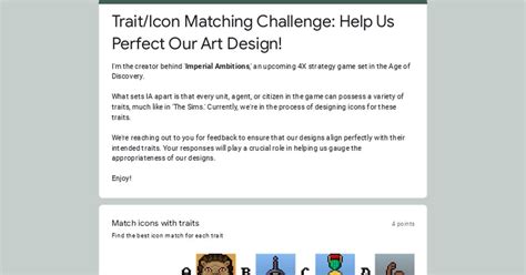 Traiticon Matching Challenge Help Us Perfect Our Art Design We Need