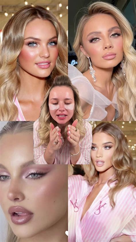 Recreating Victorias Secret Angel Makeup Look Tiktok