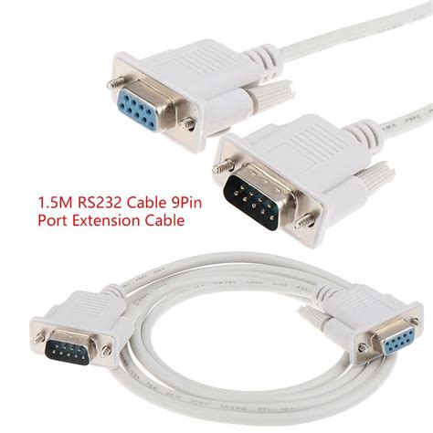 Rs232 Cable To Rs 232 Db9f To Db9f Female To Female Db9 Connector Serial Null Modem Hdpe