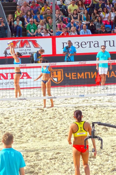2015 Moscow Gland Slam Tournament Beach Volleyball Russia Moscow 31 May