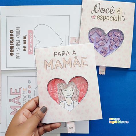 Cartão Interativo Dia Das Mães Dia De Quem Cuida De Mim Loja Pedagoga
