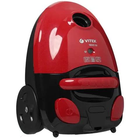 Бытовой пылесос VITEK Пылесос VT-1825 красный, красный - купить по ...