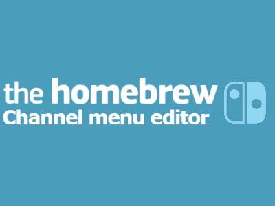 Homebrew Menu Changer Tool Switch Gamebrew