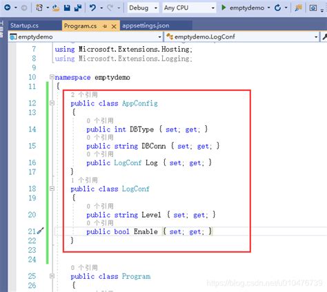 Netcore入门8：aspnetcore读取appsettingsjson内容自定义扩展、原理 Csdn博客