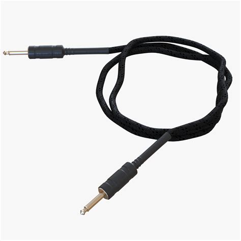 Guitar Cable 2 Modelo 3d 19 Max 3ds Ma Obj Fbx C4d Free3d