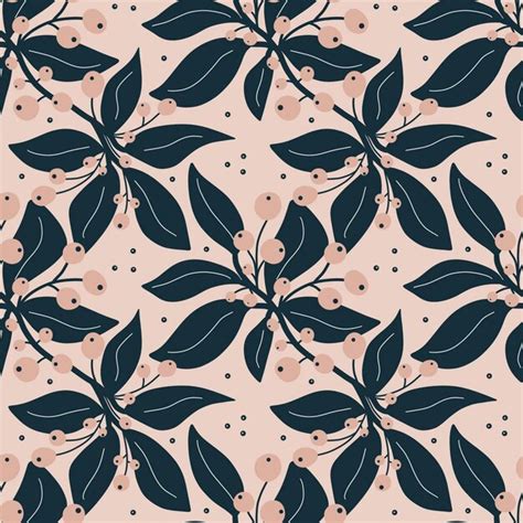 Premium Photo Seamless Pattern Floral Design Nature Art Illustration