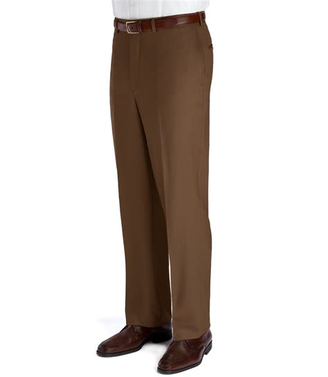 Executive Collection Tailored Fit Flat Front Dress Pants Big Tall