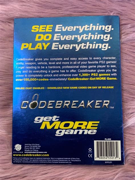 PS2 Codebreaker Video Gaming Video Games PlayStation On Carousell