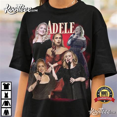 Adele Bootleg 90s Vintage Classic Pop Music T Shirt