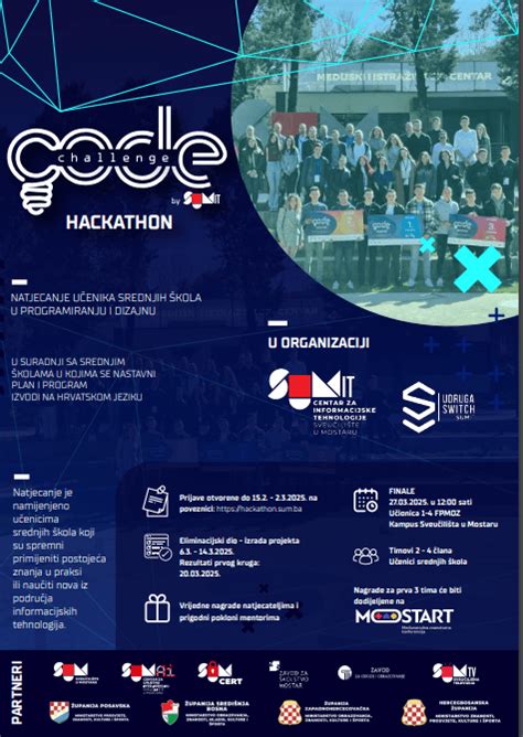Code Challenge Hackathon 2025 Poziv Za Prijavu Na Natjecanje U