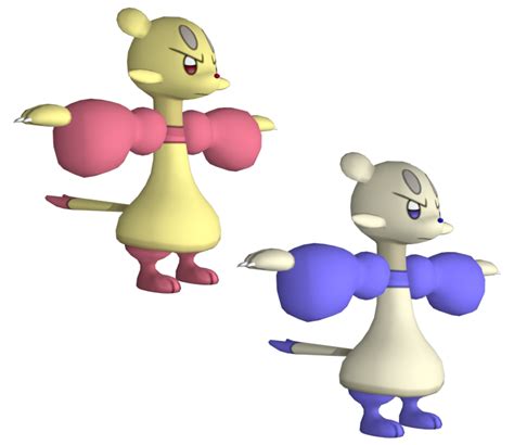Mienfoo Pokemon Unova Region Martial Arts Evolution Fighting Type Png