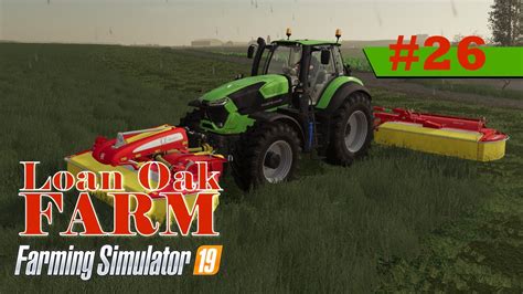 Chores And Bailing Contract Lone Oak Farm Farming Simulator 19