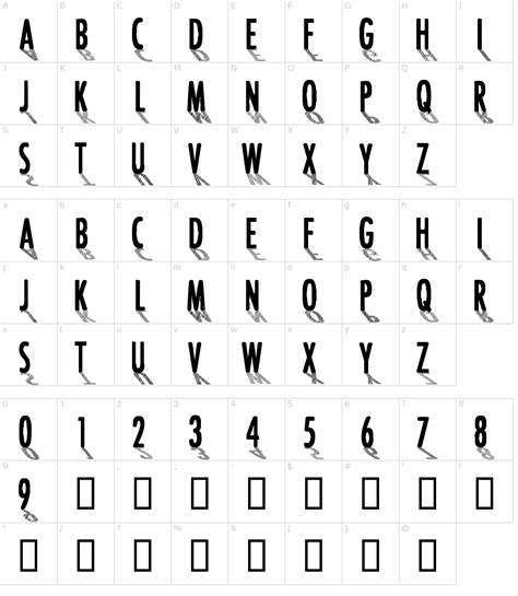 Font Shading Font Download