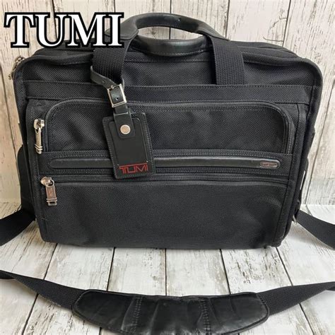 します 【tumi トゥミ ビジネスバッグ 美品 サイズ