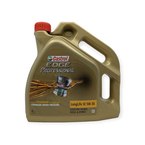 Castrol Edge Professional Longlife Iii 5w 30 Ll Olie 4l Castrol